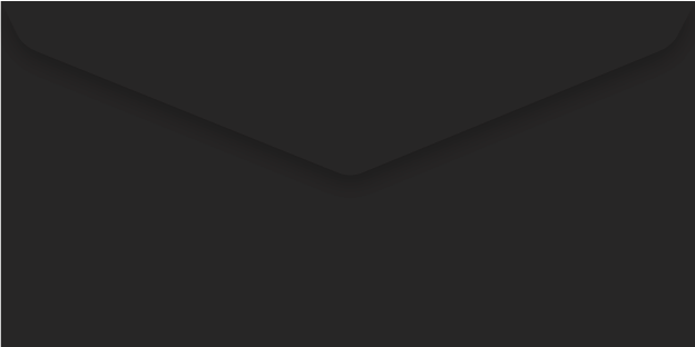 DL Matte Black Envelope - The Paper Place
