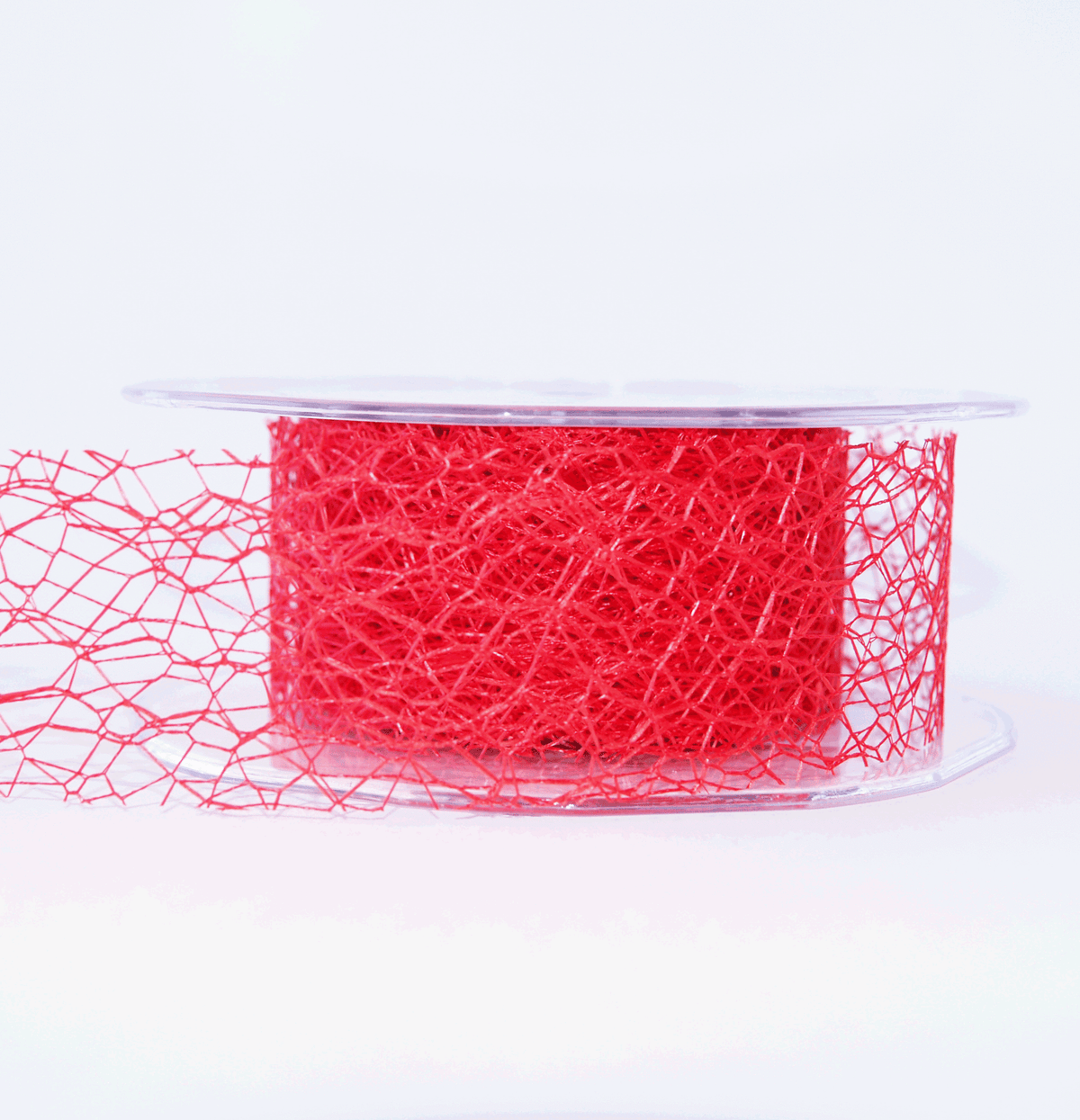 Mesh Ribbon Red - 5mt Length - The Paper Place