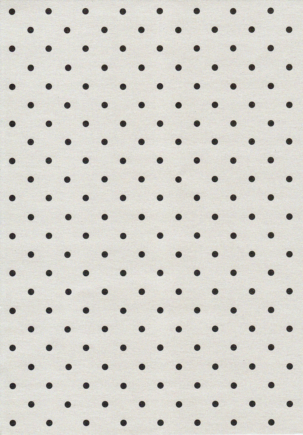 white dotted pattern paper