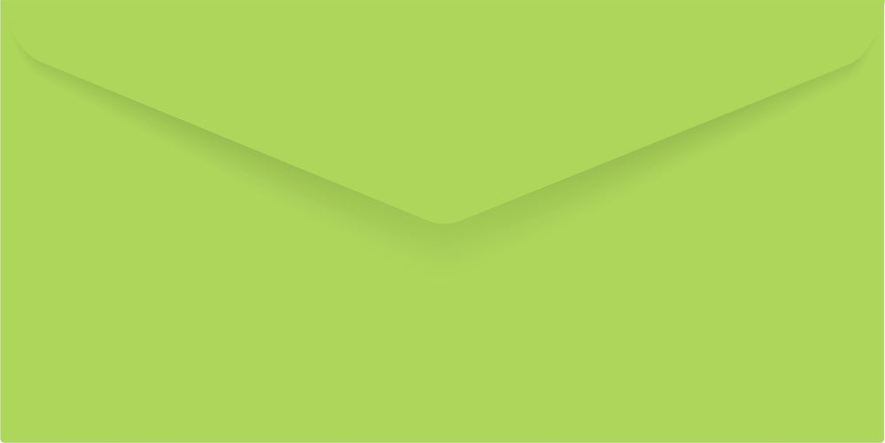 Modern Green DL Envelope - The Paper Place