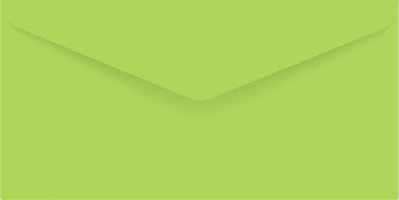 Modern Green DL Envelope - The Paper Place